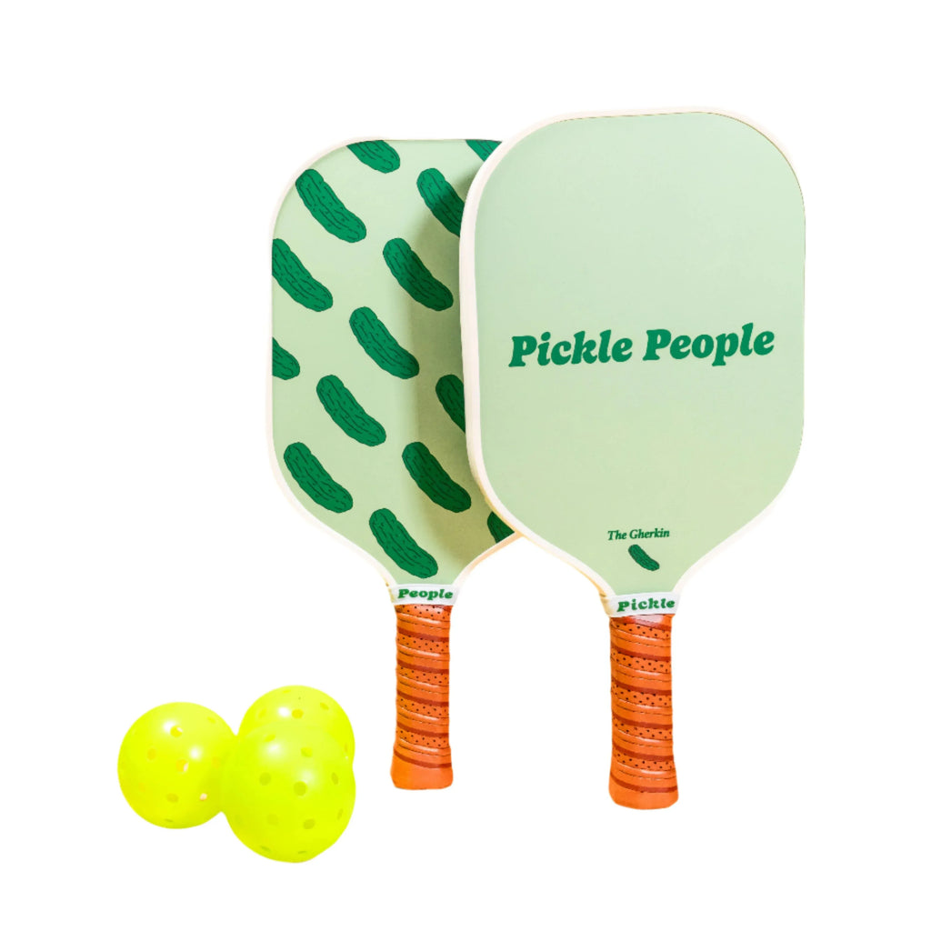 Pickle People Pickleball Paddle - Fiberglass Surface | Pickle Lover Design